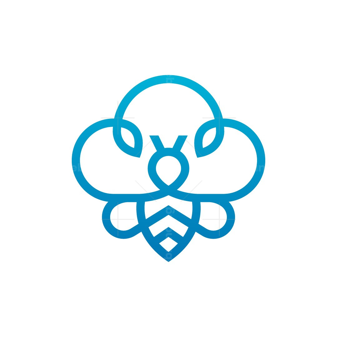 Cloud Bee Logo | Scalebranding
