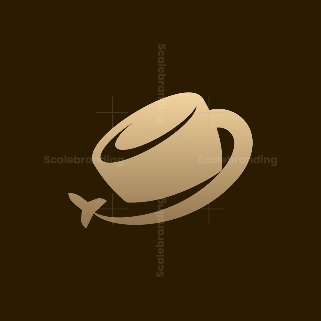Coffee Plane Logo | Scalebranding