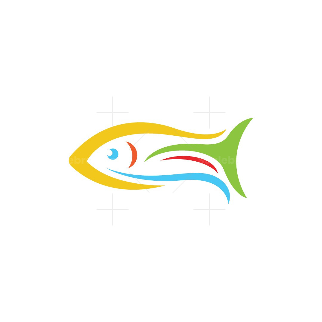 Color Fish Logo | Scalebranding
