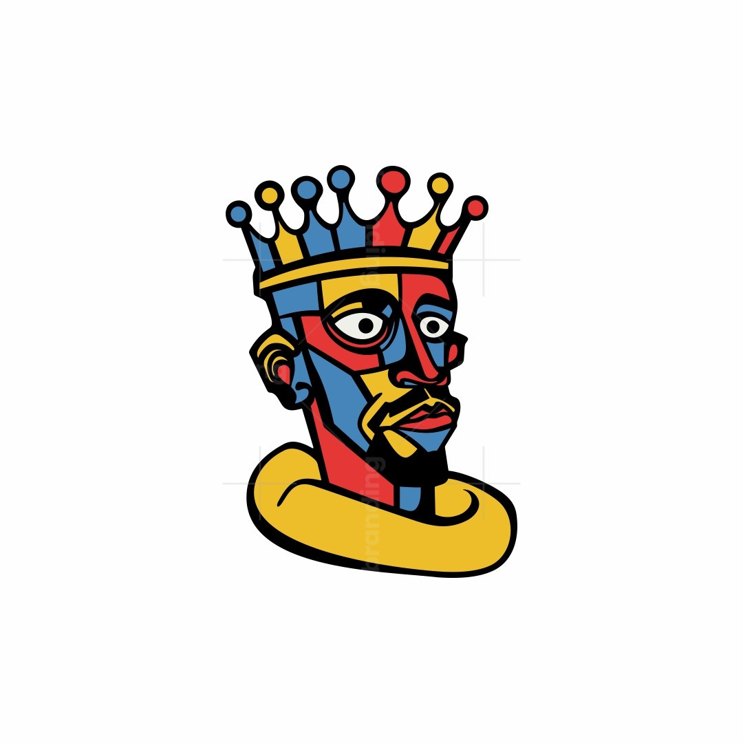 Colorful King Logo | Scalebranding