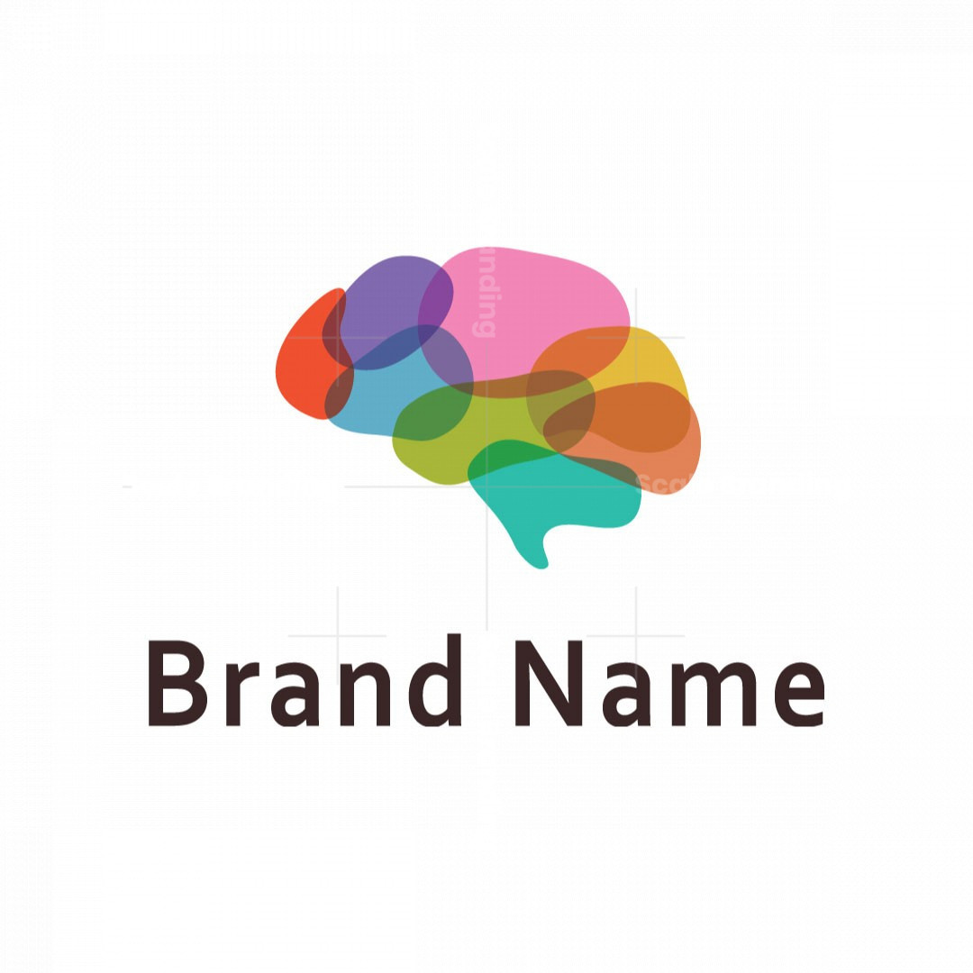 Colourful Brain Logo | Scalebranding