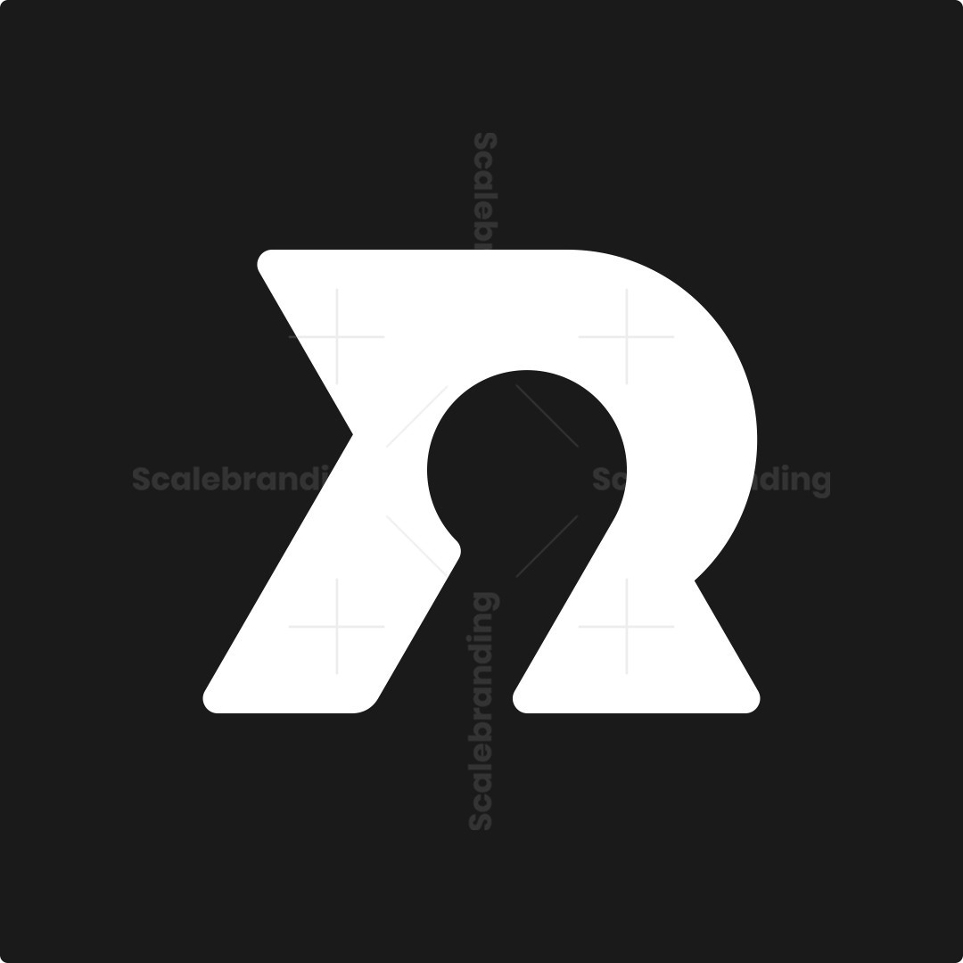 Comma R Letter Logo | Scalebranding