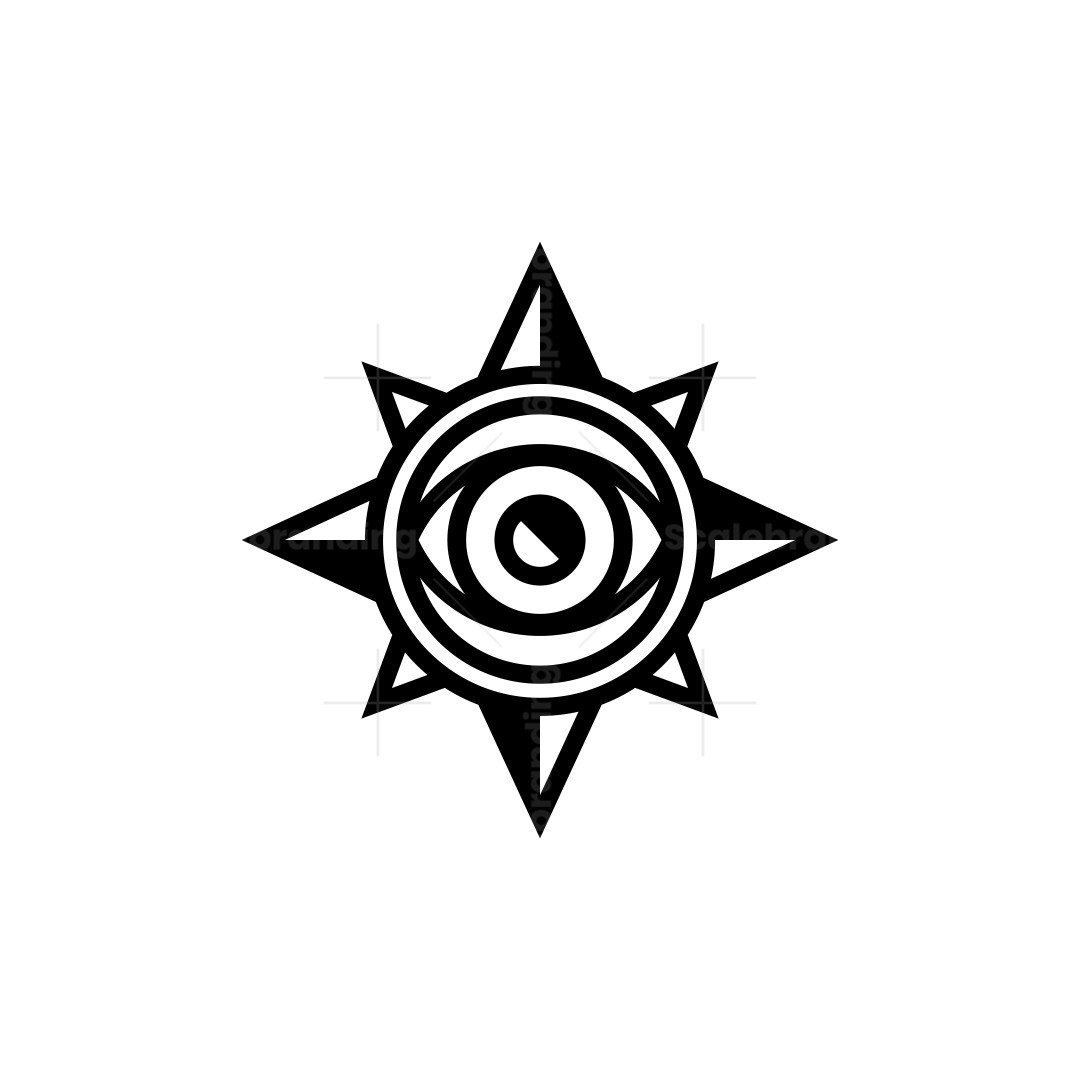 Compass And Eye Logo | Scalebranding