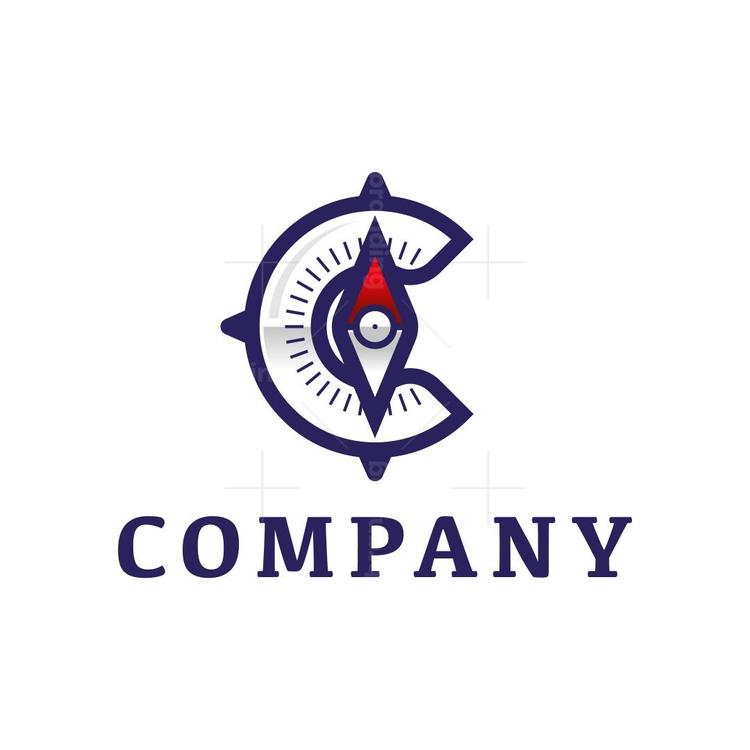 Compass Letter C Logo | Scalebranding