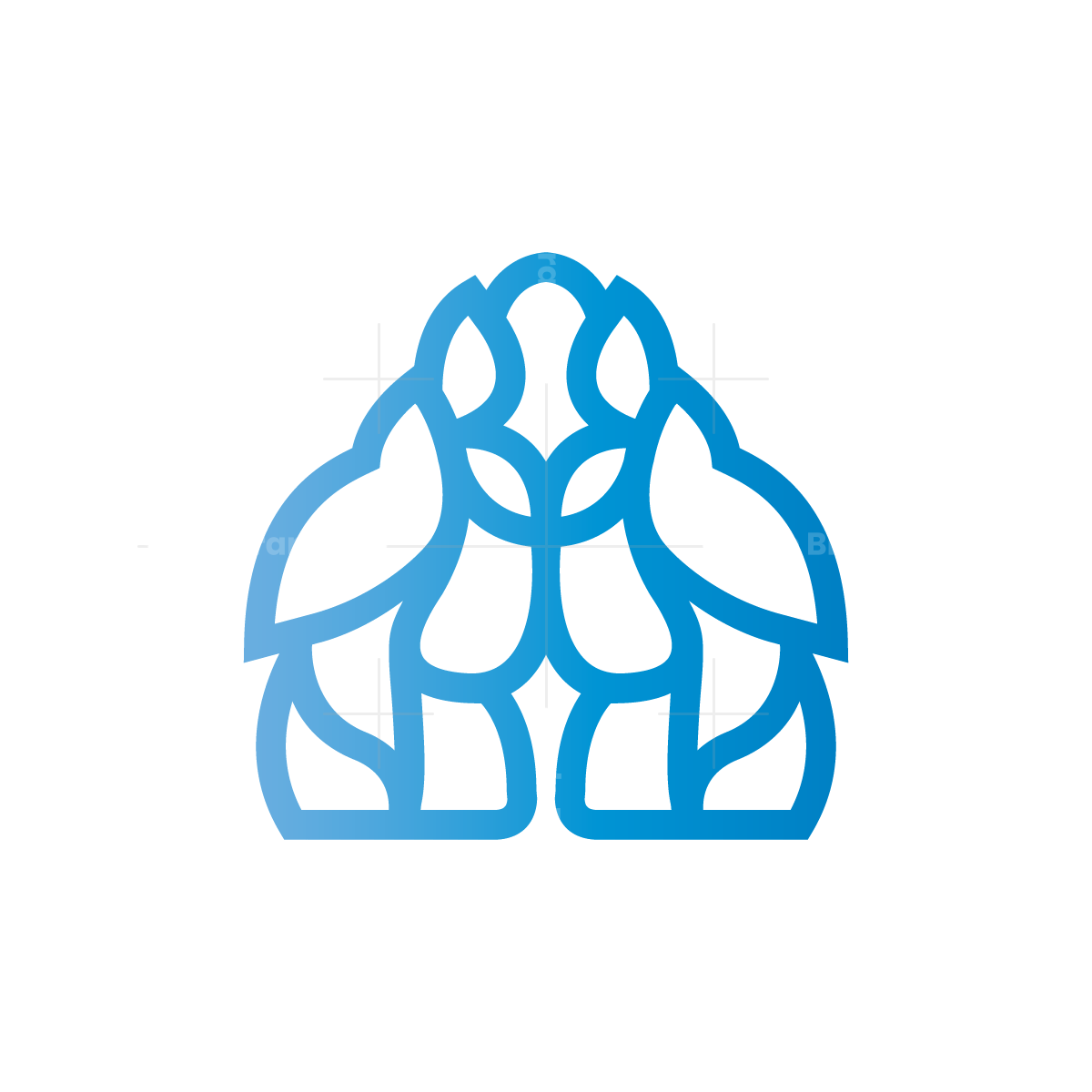 Blue Yeti Logo YETI – Trout Stalkers Fly Shop