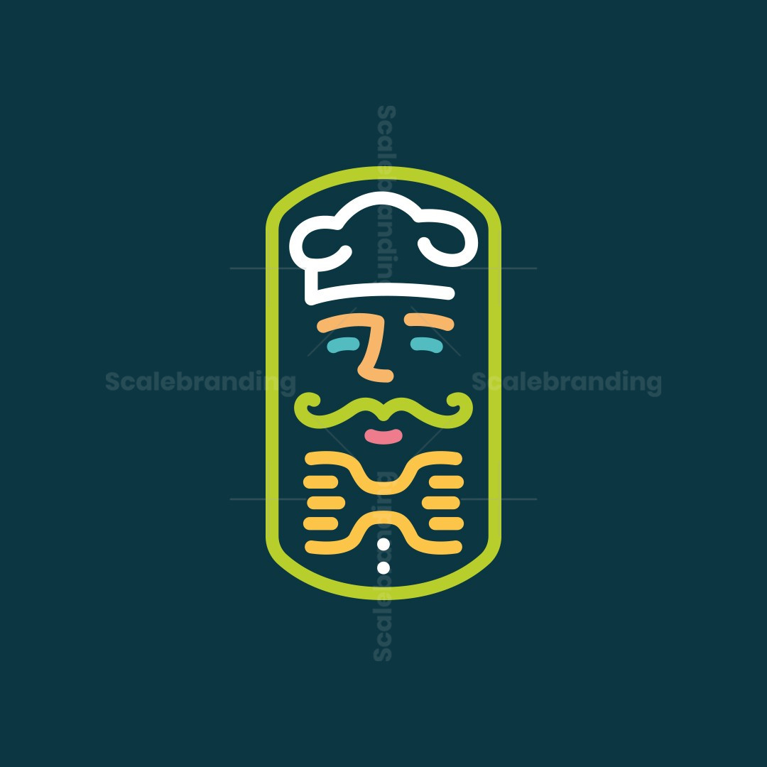 Cook And Pasta Logo | Scalebranding