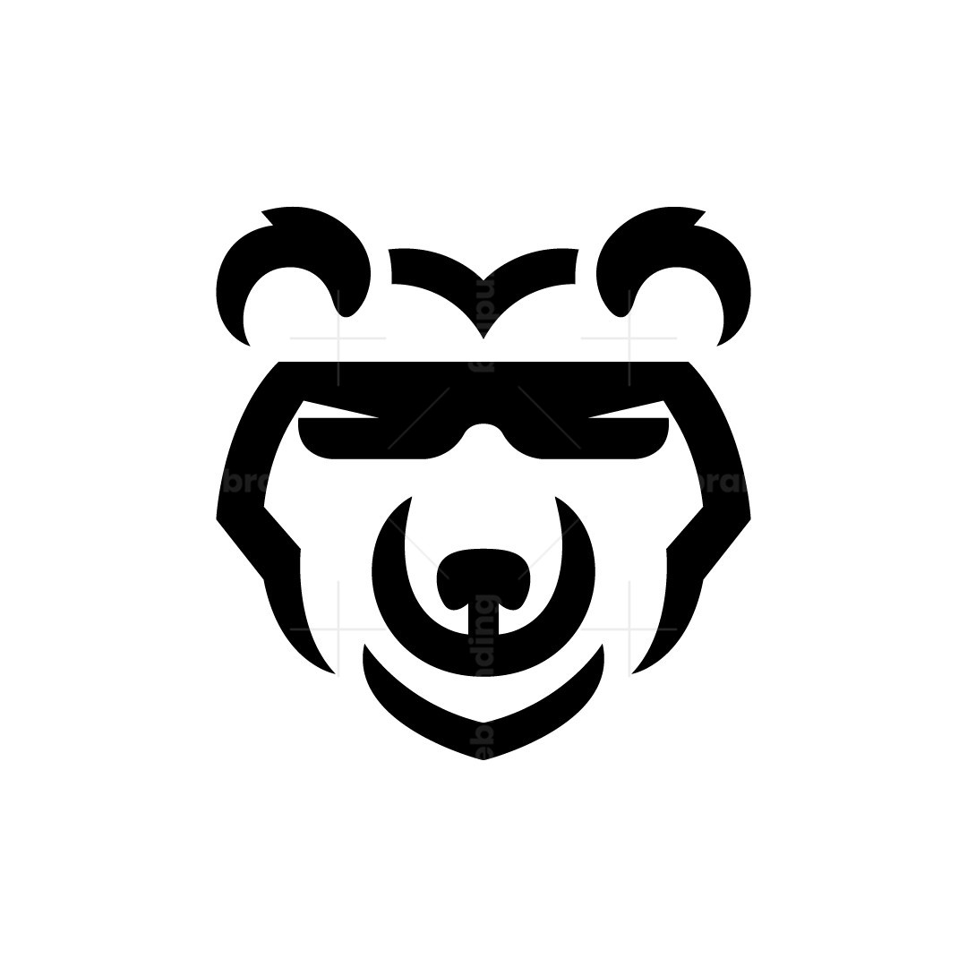 Cool Bear Logo Cool Bear Logo Template 5188404 Vector Art At Vecteezy