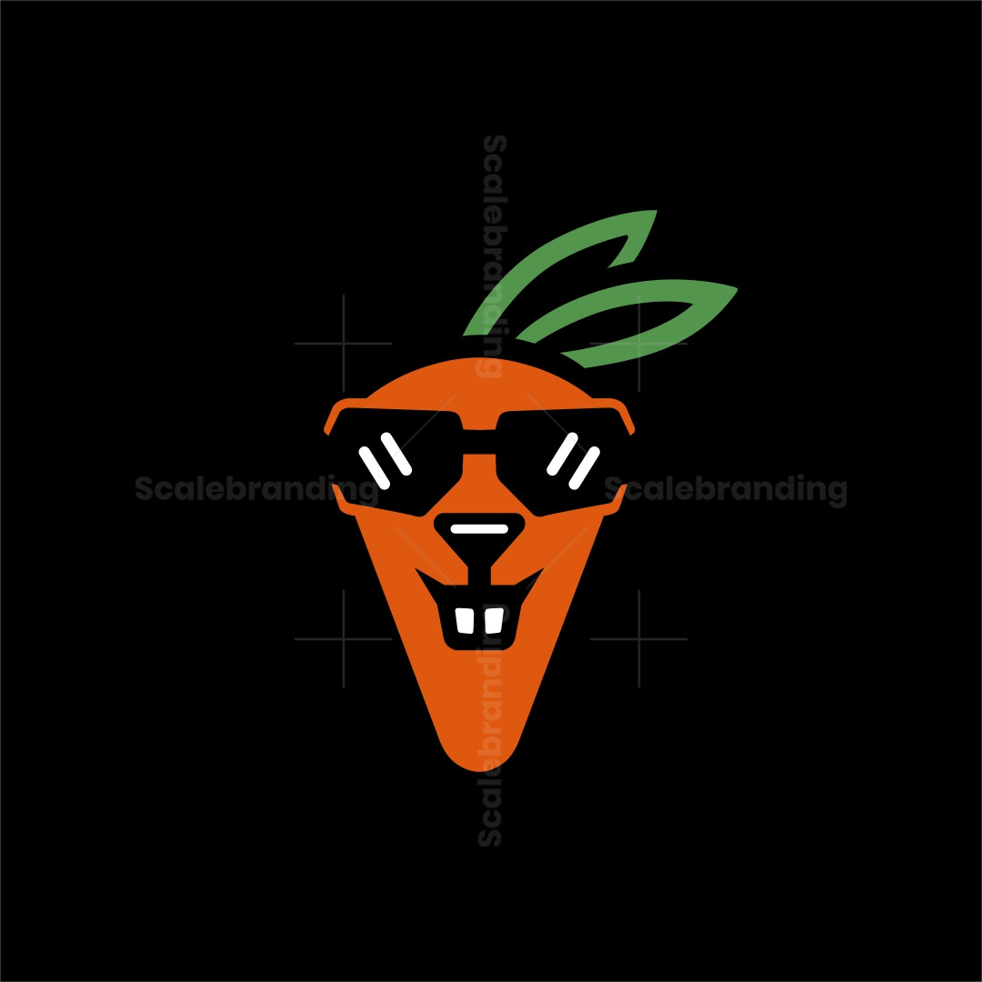 Cool Carrot Logo Rabbit Logo | Scalebranding