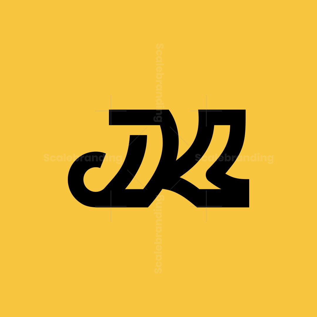 Cool JK KJ Logo | Scalebranding