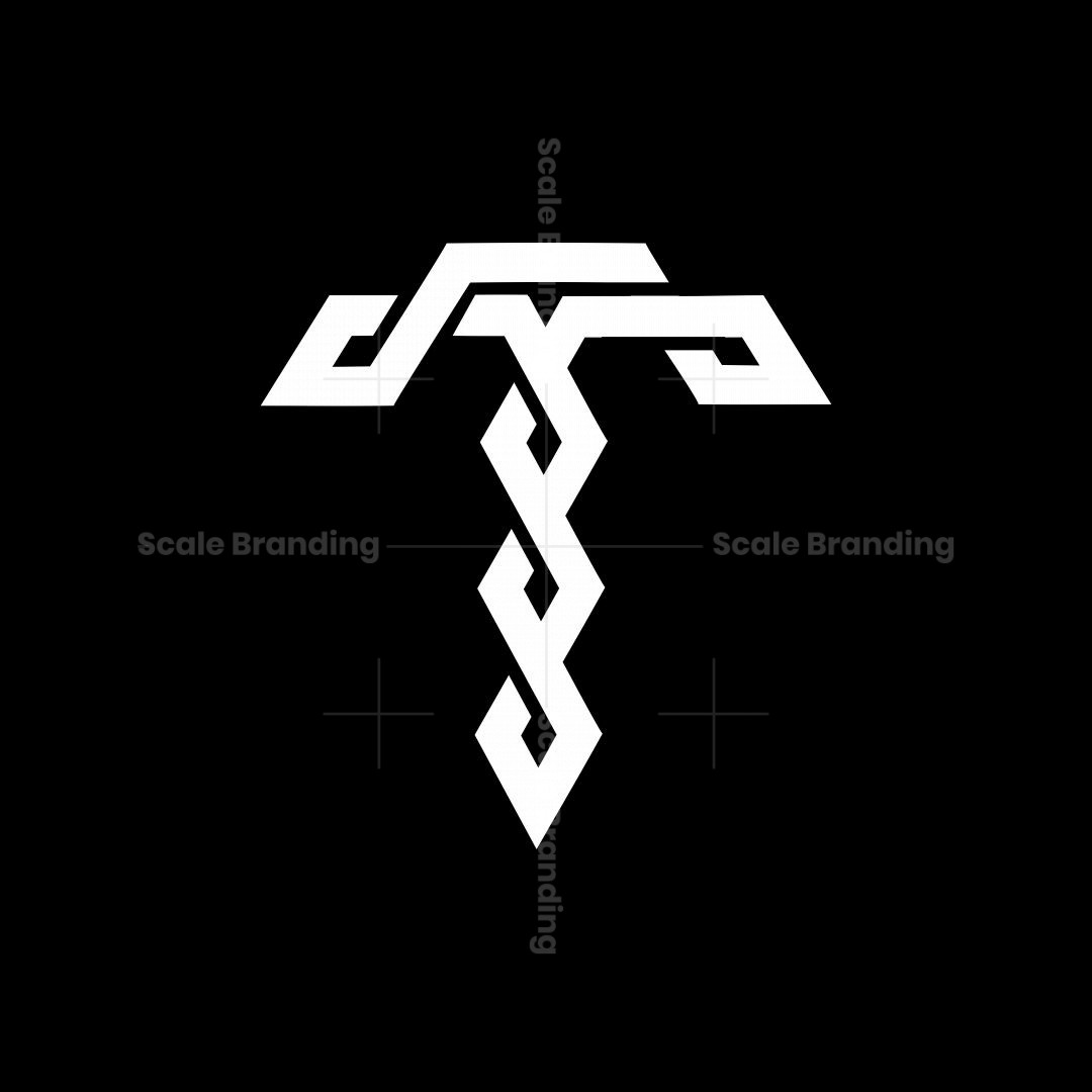cool letter T knot style logo | Scalebranding