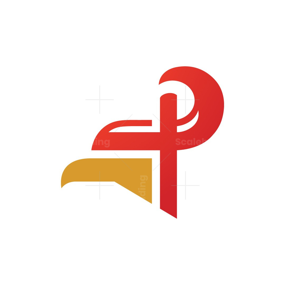 Cool Phoenix Logo Letter P Phoenix Head Logo | Scalebranding