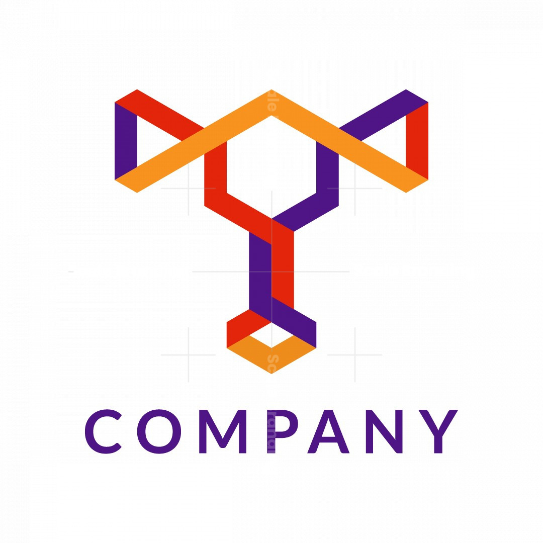Cool T Isometric Logo | Scalebranding