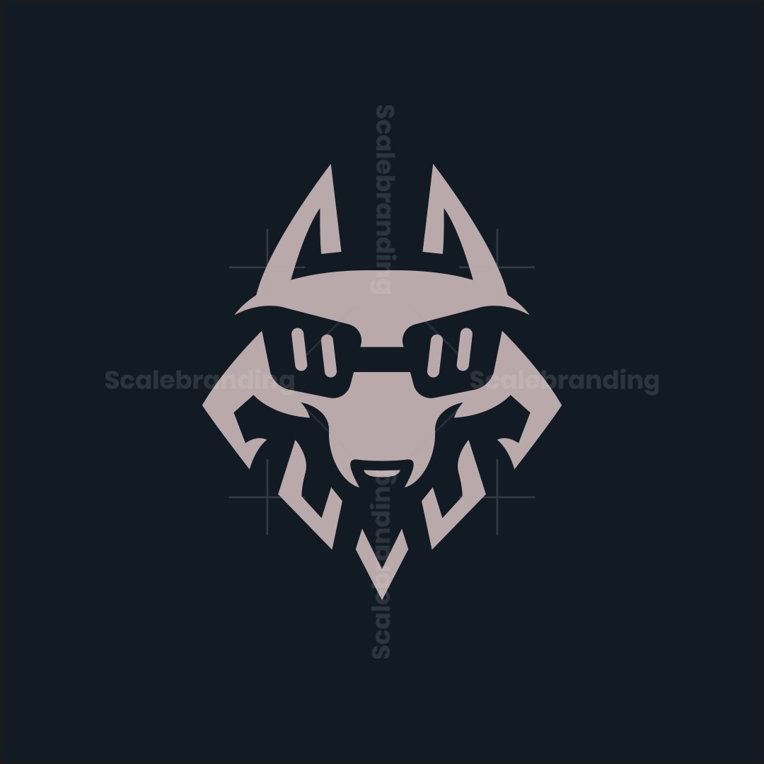 Cool Wolf Logo Wolf Head Logo | Scalebranding