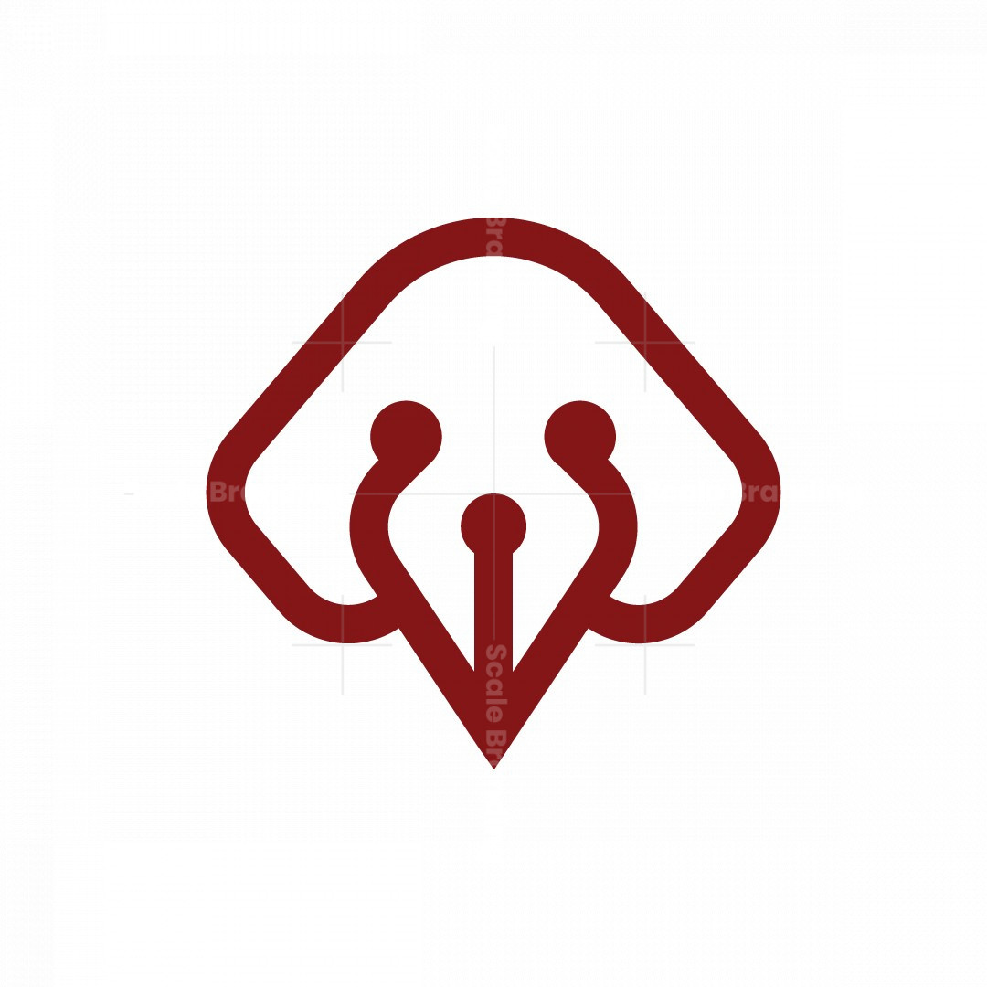 Cute Creative Logo Animal Bear Happy Cute Creative Logo | Colourbox