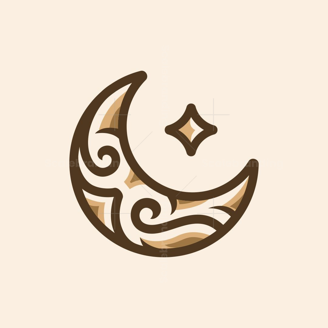 crescent moon and star logo | Scalebranding