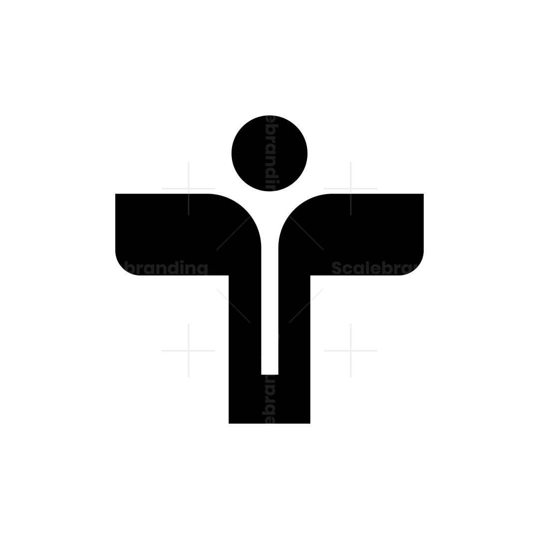 Cross Man Logo | Scalebranding