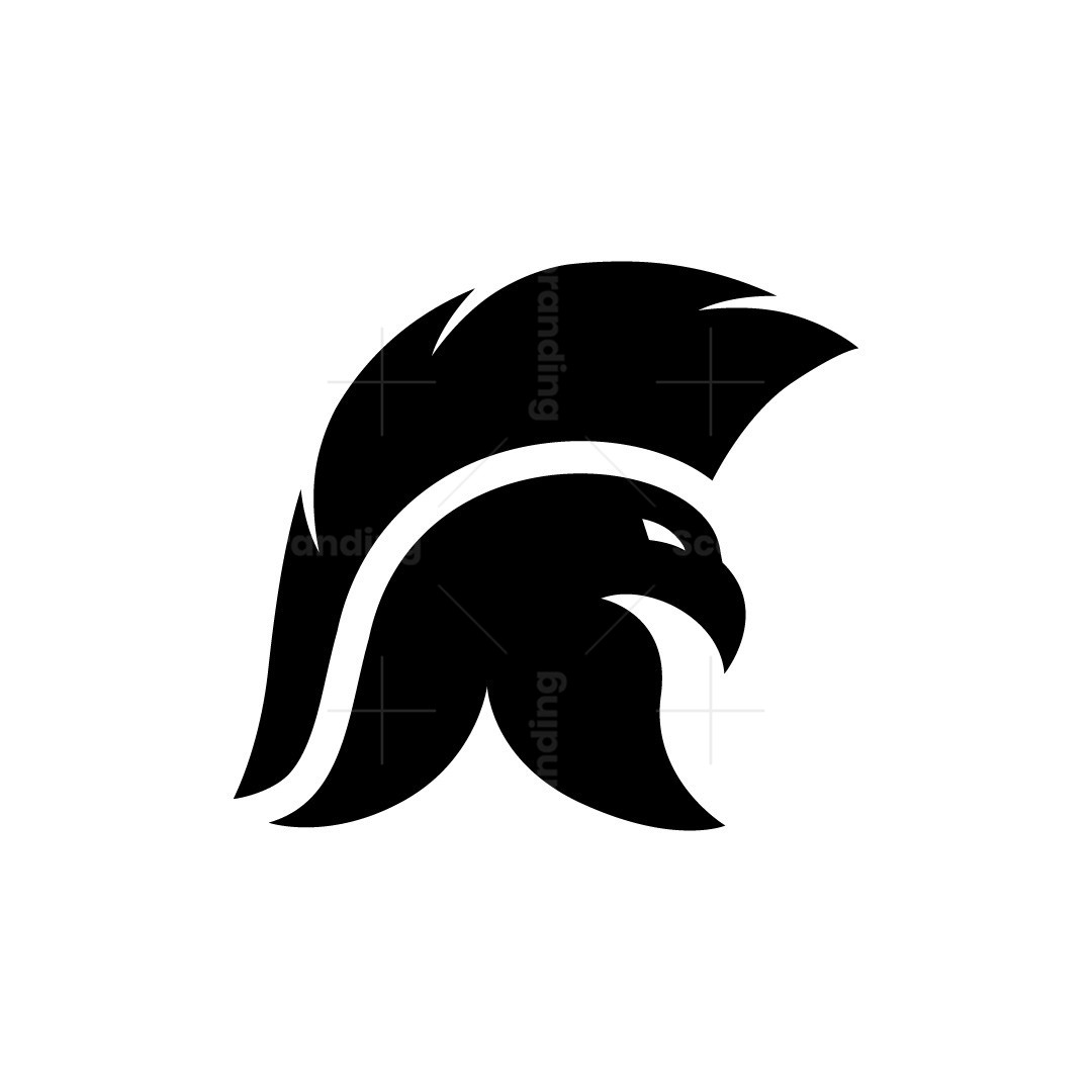 Crow Spartan Helmet Logo | Scalebranding