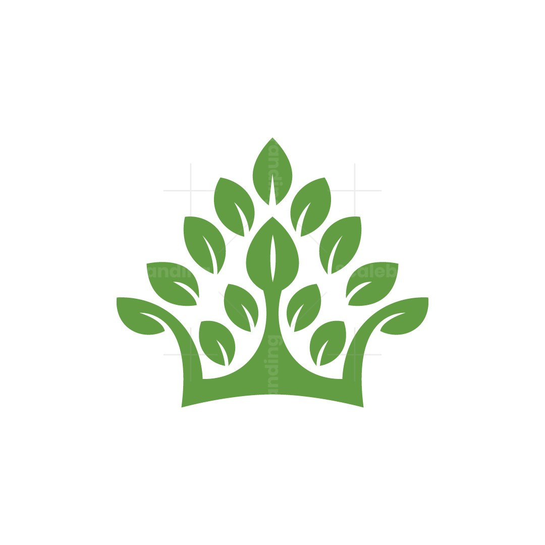 Crown Leaf Logo | Scalebranding