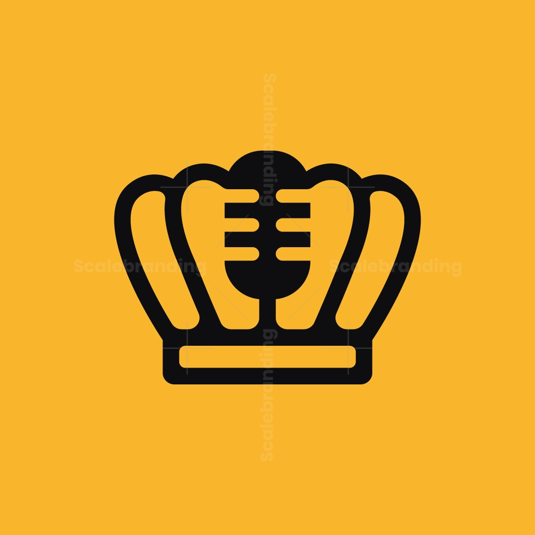 Microphone Logo Mockup