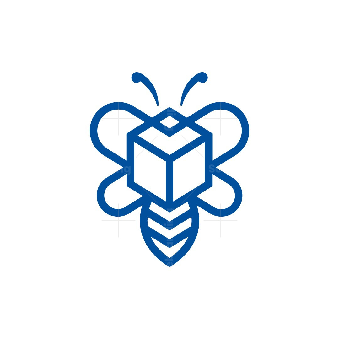 Cube Bee Logo | Scalebranding