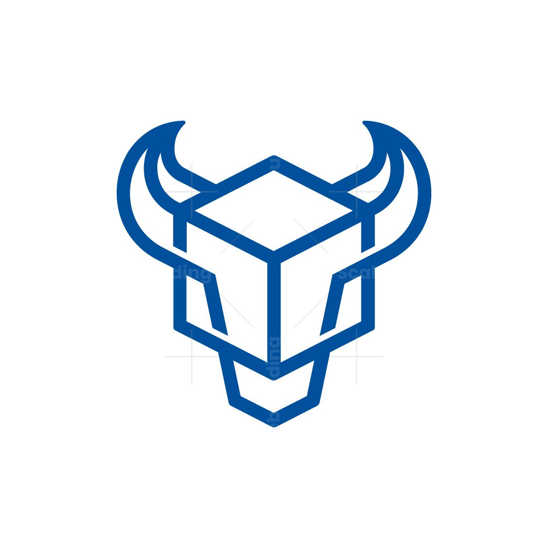 Cube Bull Head Logo | Scalebranding