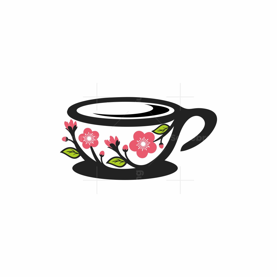 Cup Flower Logo | Scalebranding