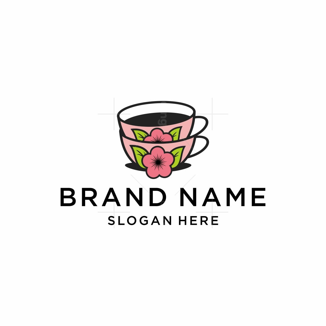 Cup Flower Logo | Scalebranding