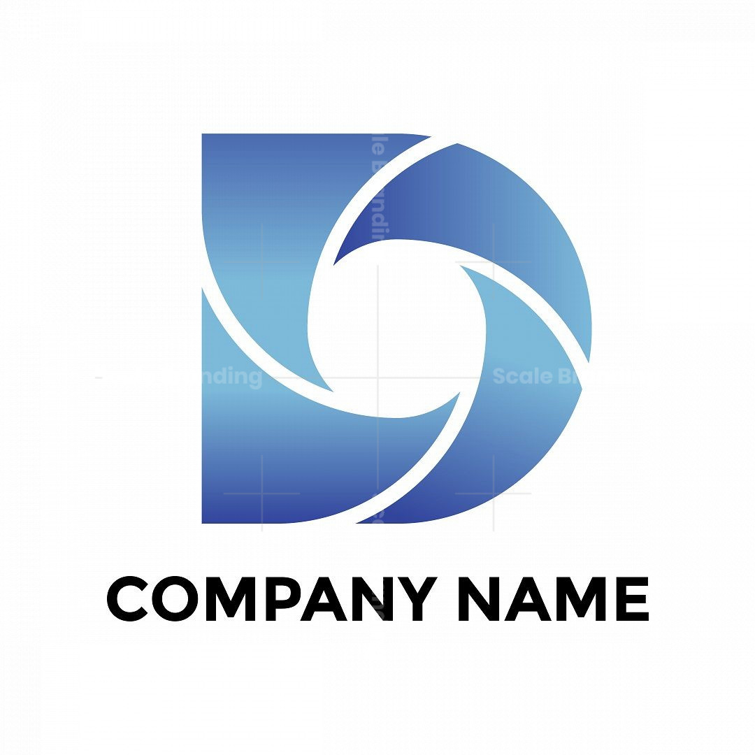 custom D Letter logo | Scalebranding