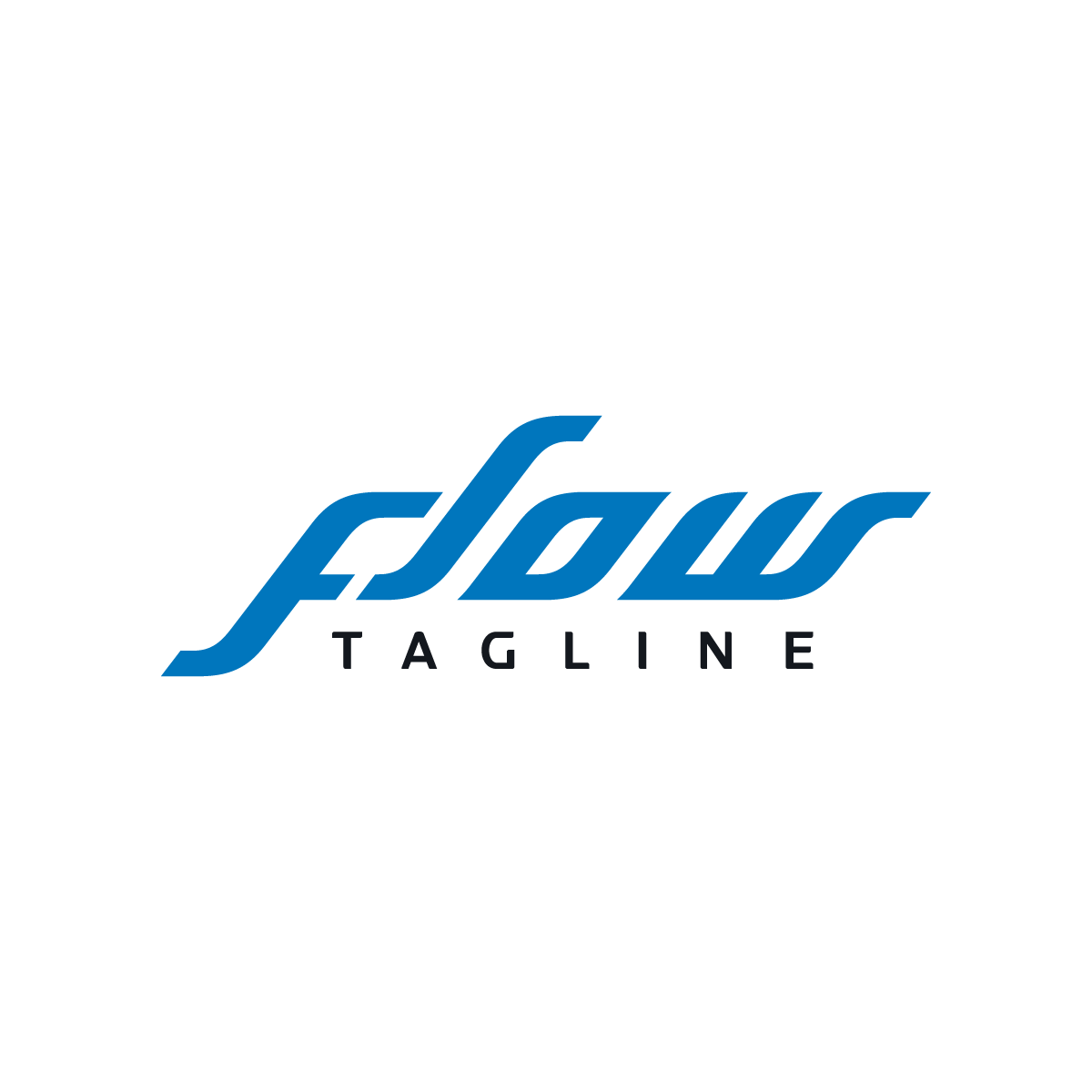 Custom Flow Logo | Scalebranding