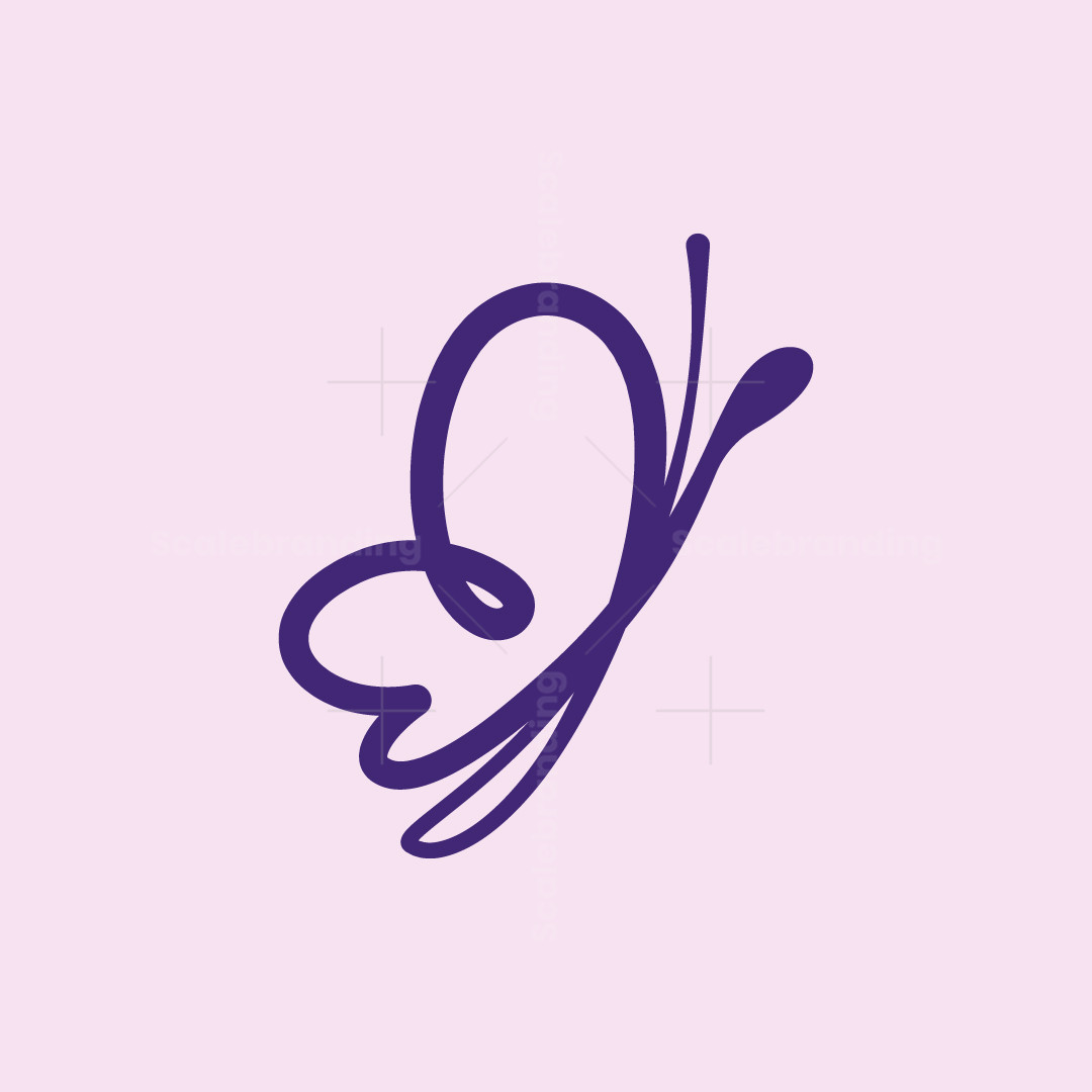 Cute Butterfly Logo | Scalebranding