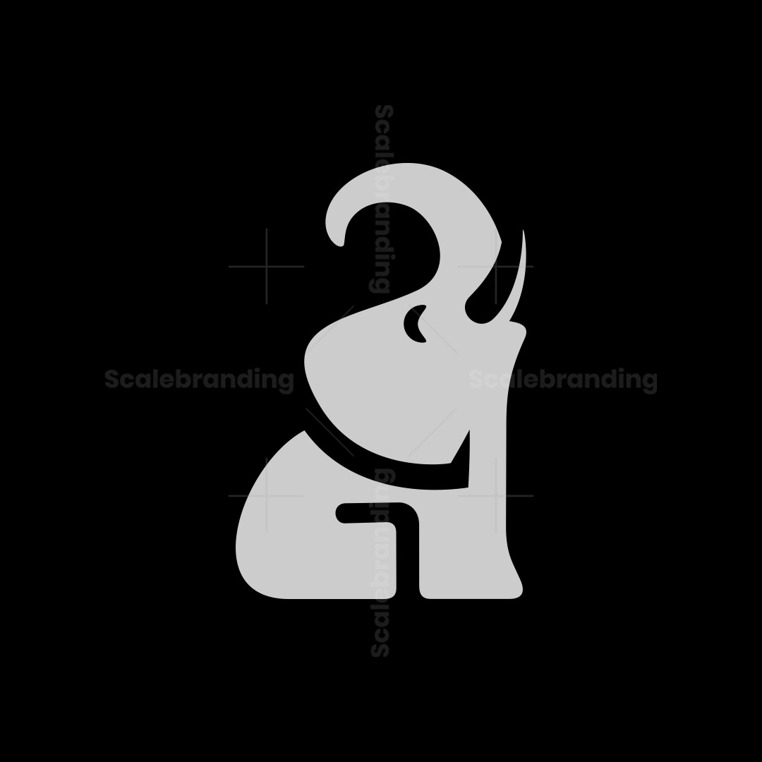 Cute Elephant Logo | Scalebranding