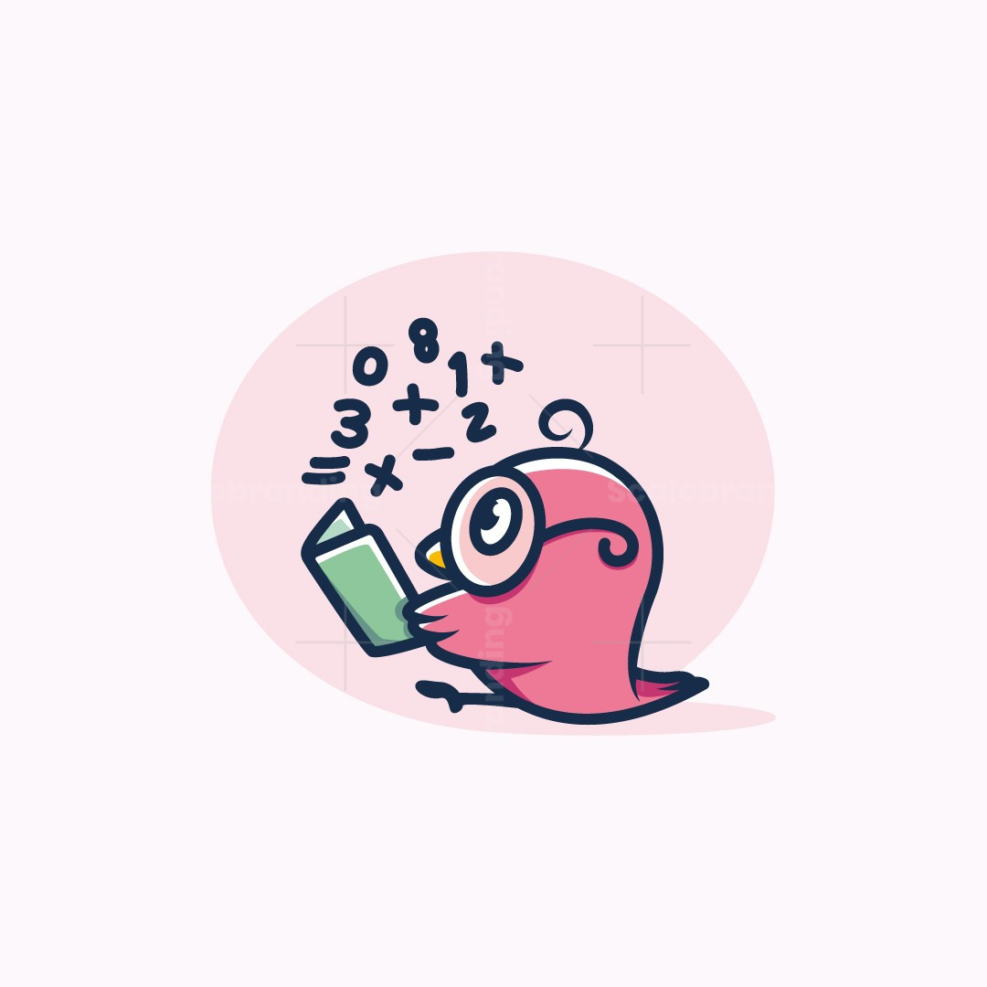 Cute Math Owl Logo | Scalebranding