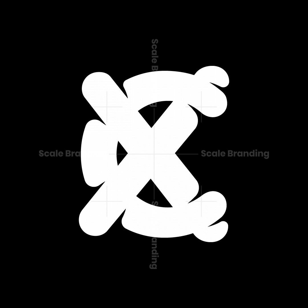 CX or XC monogram logo | Scalebranding