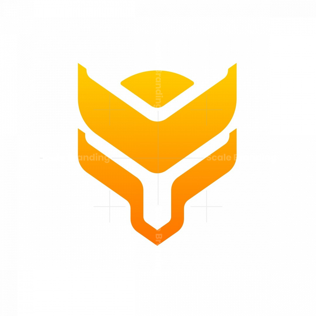 Cyber Fox Mark Logo | Scalebranding