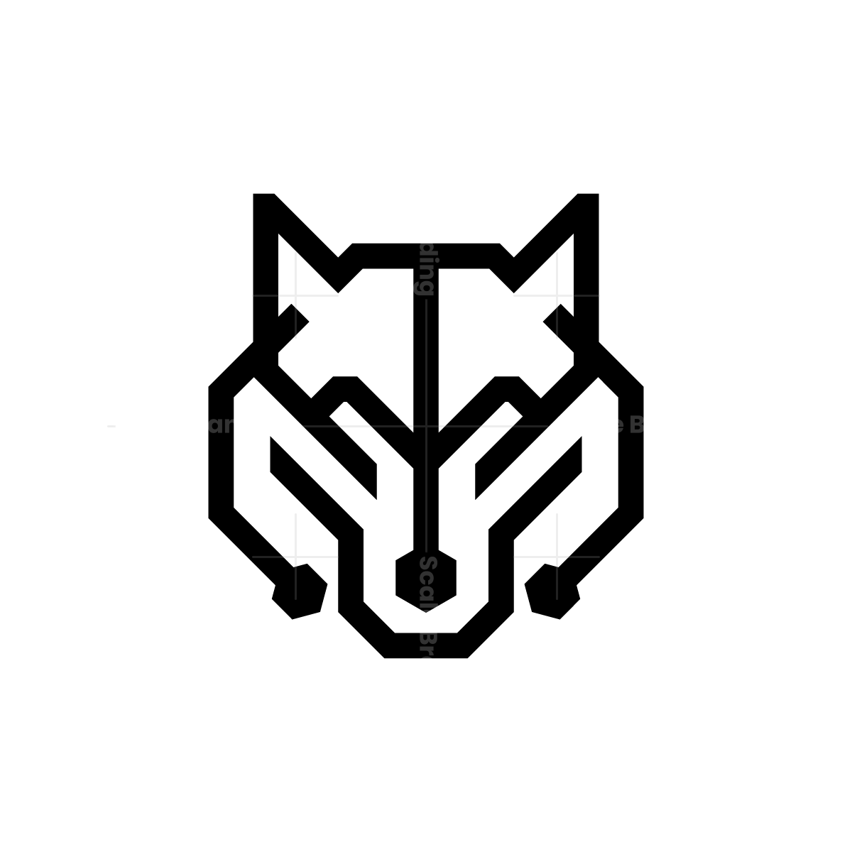 Cyber Wolf Logo | Scalebranding
