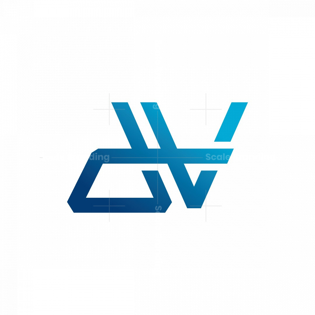 D and V Letter Logo | Scalebranding