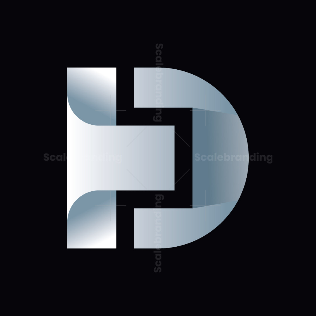 D Letter 3D Logo | Scalebranding