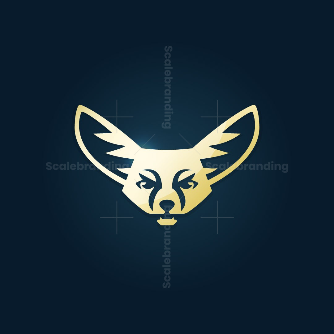Fennec Fox Head Logo | Scalebranding