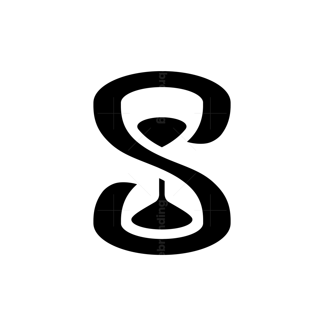 Black Square With Blue S Logo