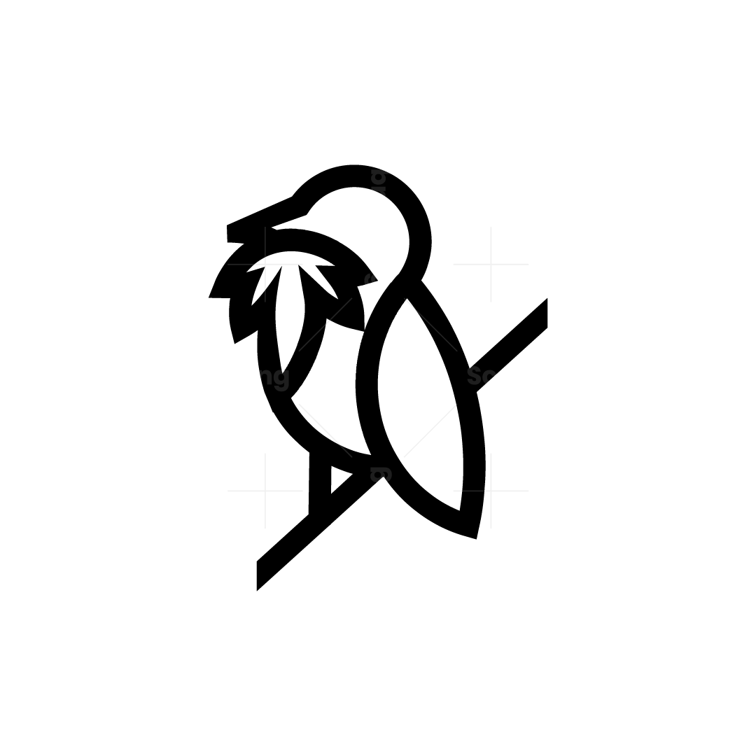 bird eat cannabis leaf logo | Scalebranding