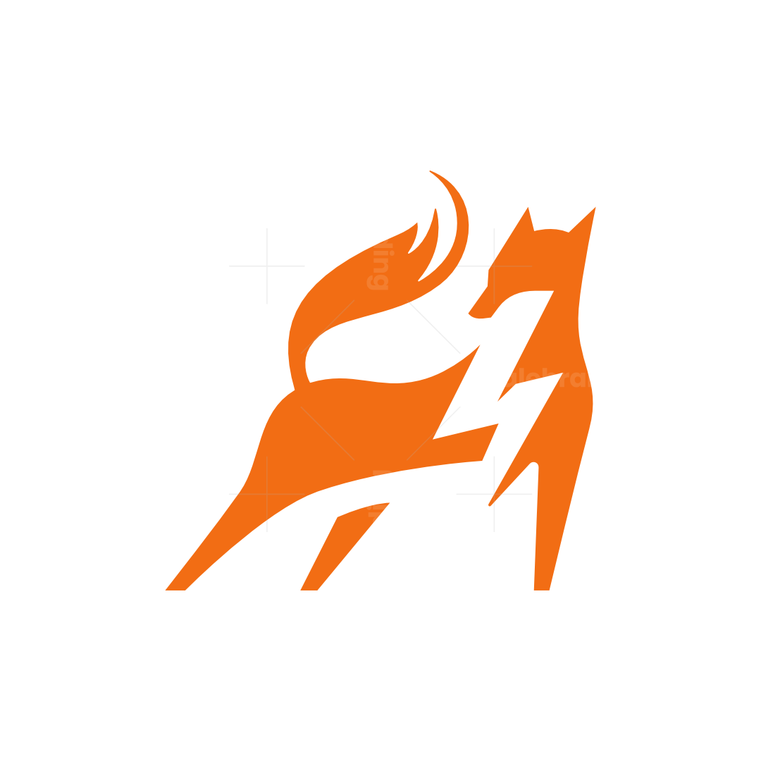 A Thunder Electric Fox Logo | Scalebranding