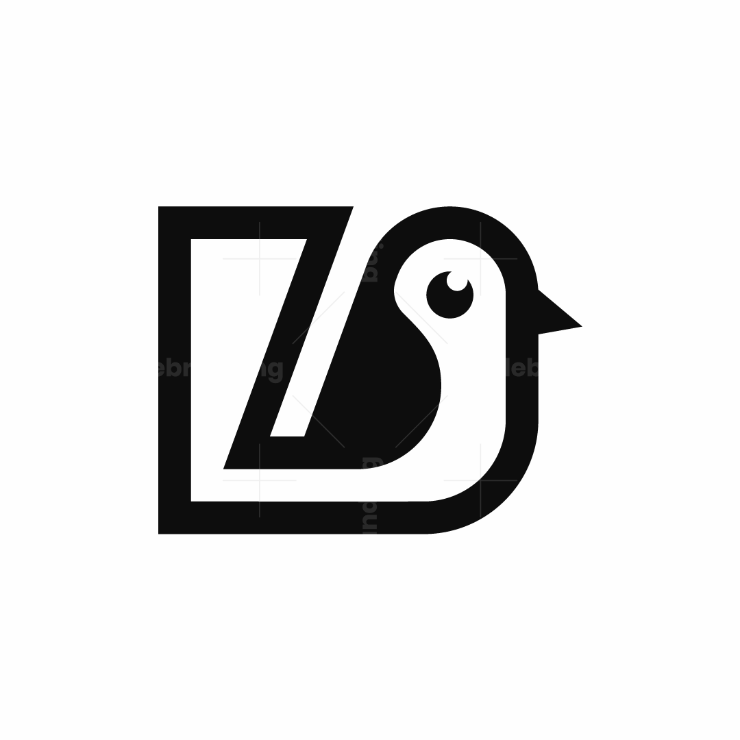 Minimalist Letter L Bird Logo | Scalebranding