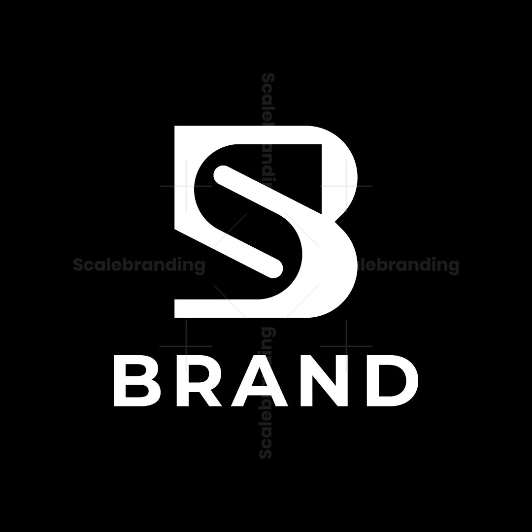 Stylish Letter SB Logo | Scalebranding