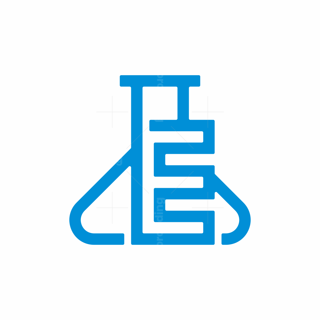 Letter E Lab Medical Logo | Scalebranding