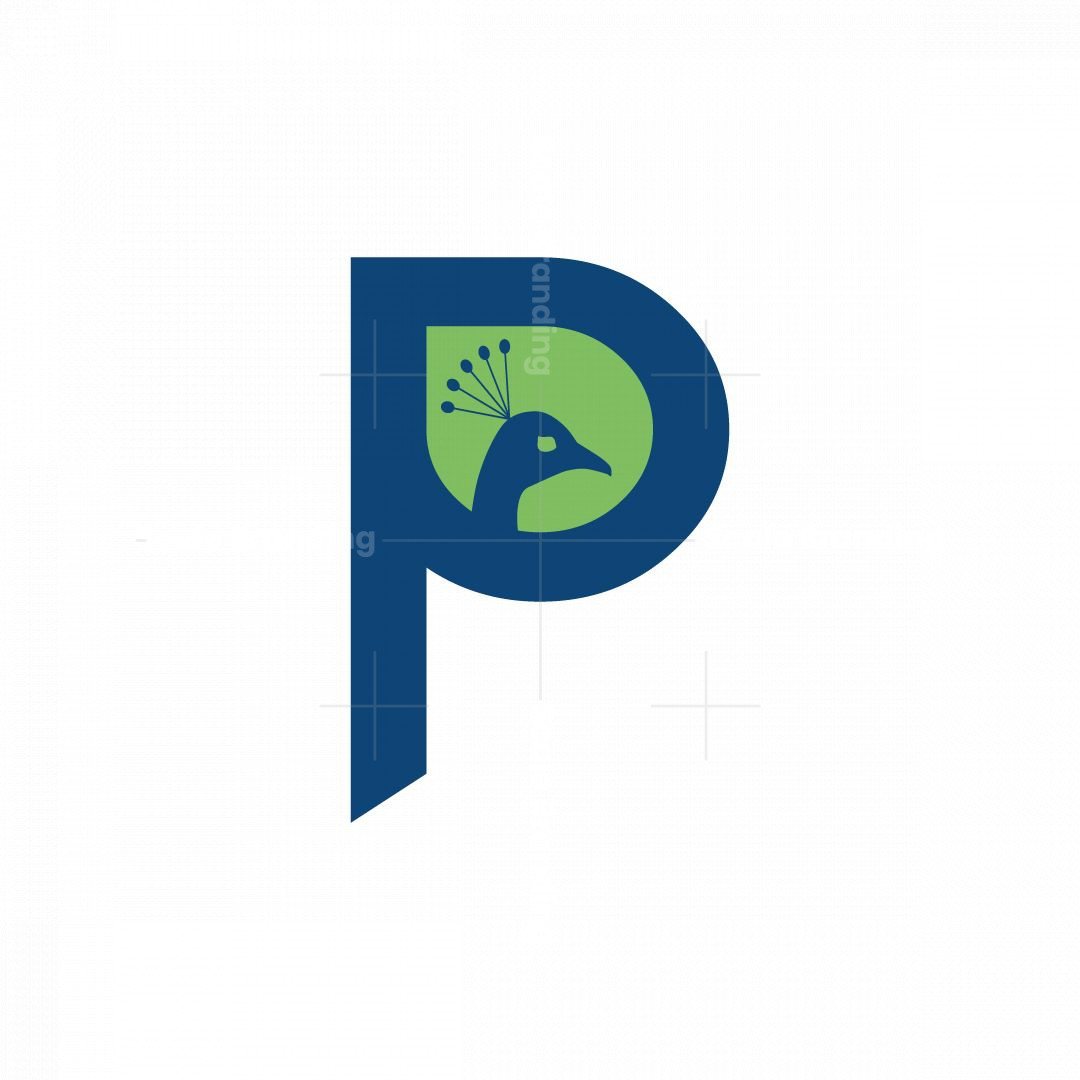 P Shaped Like A Peacock