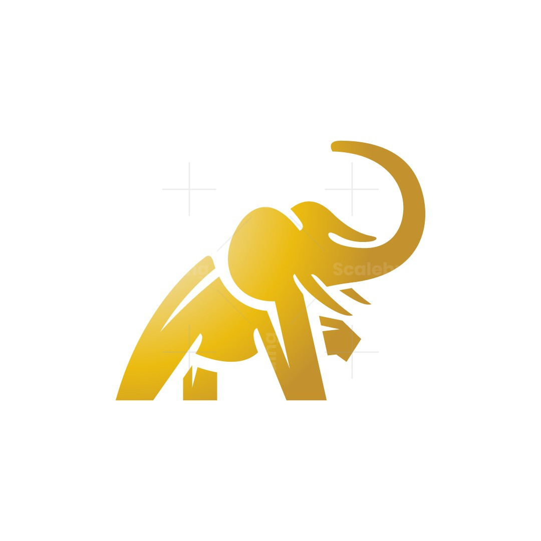 Golden Elephant Logo