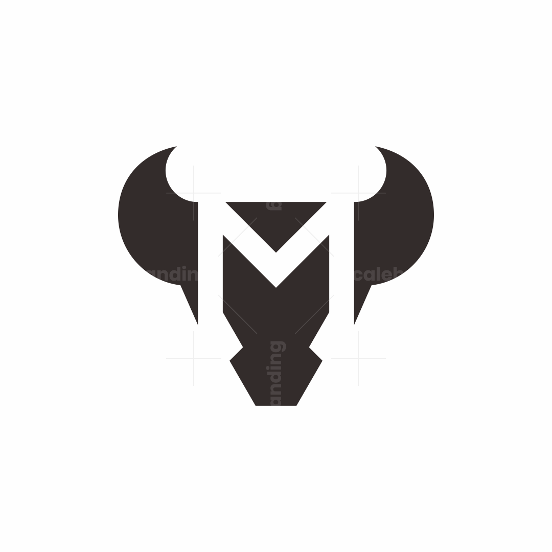 Letter M Bull Logo | Scalebranding
