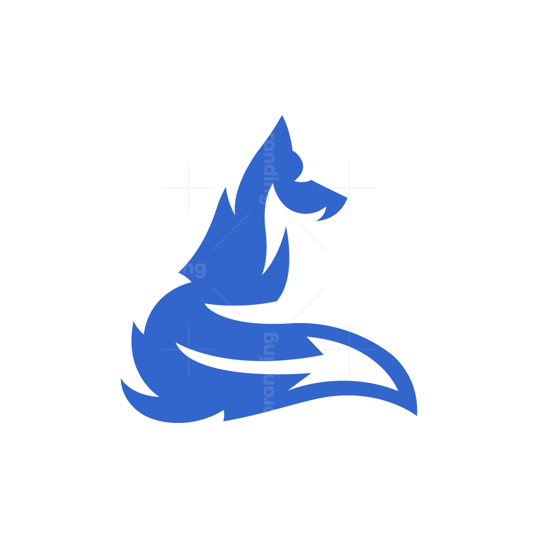 Sitting Fox Logo Beautiful Red Fox Logo | Scalebranding