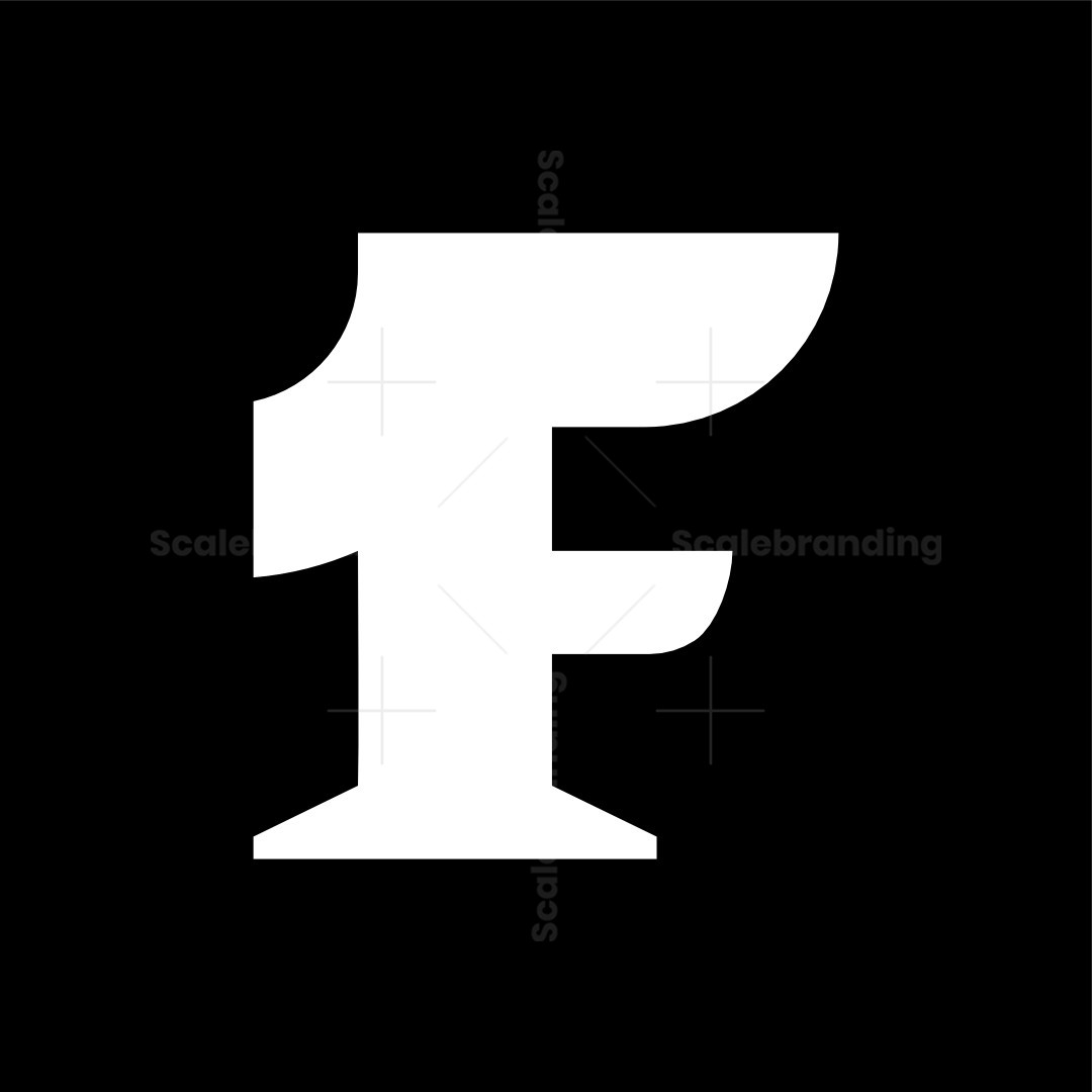 Letter 1F logo | Scalebranding