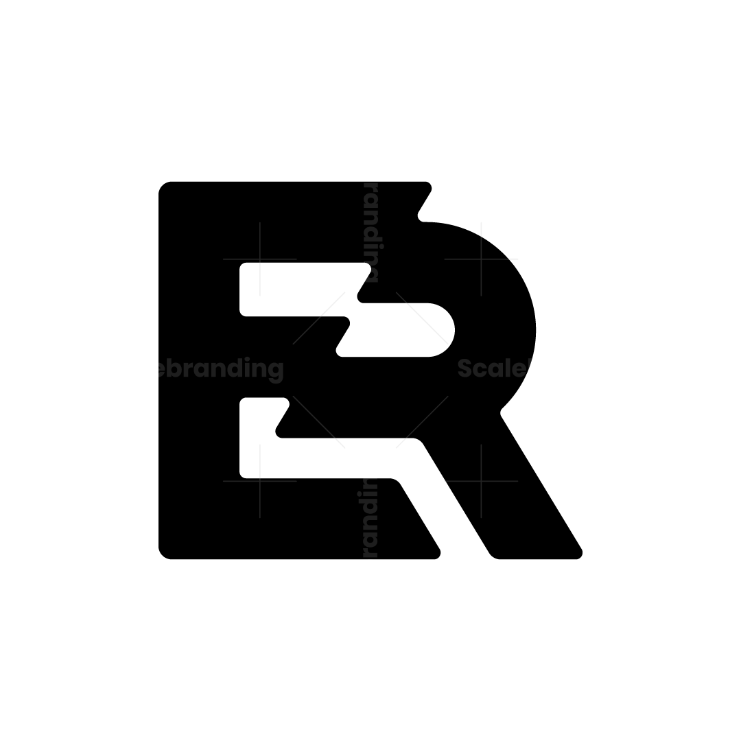 Letters ER or RE Monogram Logo | Scalebranding
